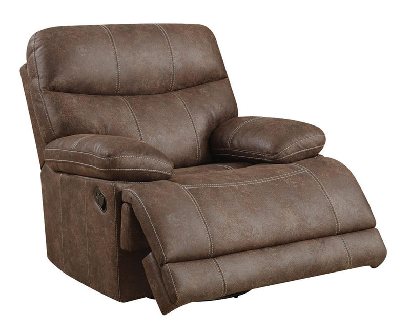 Emerald Home Earl Brown Swivel Glider Recliner